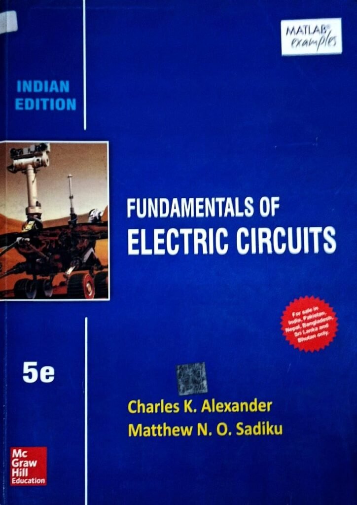 Fundamentals Of Electric Circuits By Charles K. Alexander and Matthew N ...